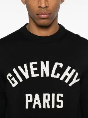 Givenchy Cotton Blend Crewneck Sweater