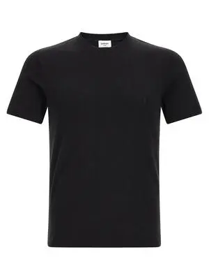 Saint Laurent Cassandre' T-shirt - Black