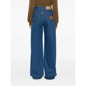 BLAZÉ MILANO Denim Wide-leg Jeans - Blue