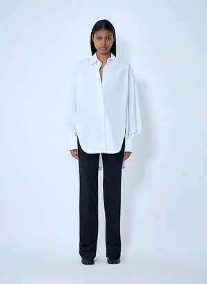 Sportmax Oversized Cotton Poplin Shirt
