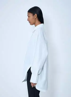 Sportmax Oversized Cotton Poplin Shirt