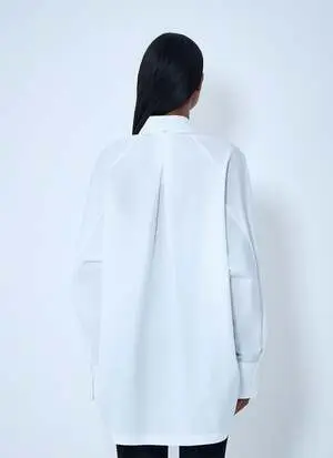 Sportmax Oversized Cotton Poplin Shirt