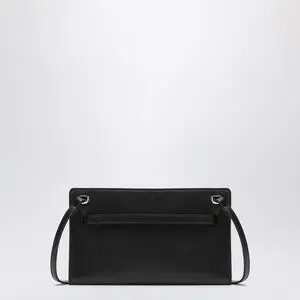 TOTEME Crossbody Bag With Belt Detail In Pebbled Leather - Black