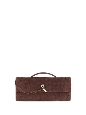 Bottega Veneta Andiamo Clutch - Brown