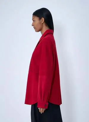 TOTEME Suede Overshirt