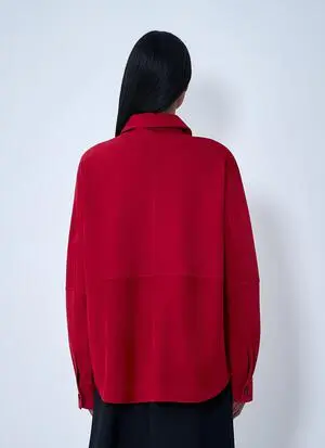 TOTEME Suede Overshirt