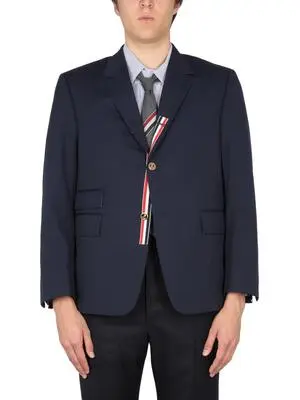 Thom Browne Single-breasted Jacket - Blue