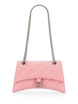Balenciaga Crush Small Bag - Pink