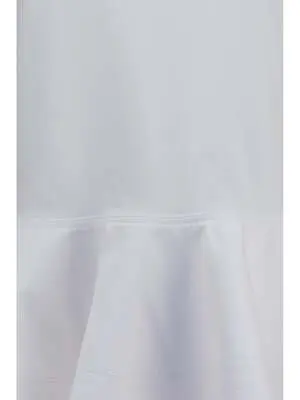 Alaïa Cotton Jersey Crinoline T-shirt - White