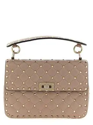 Valentino Garavani Rockstud Spike Shoulder Bag - Pink