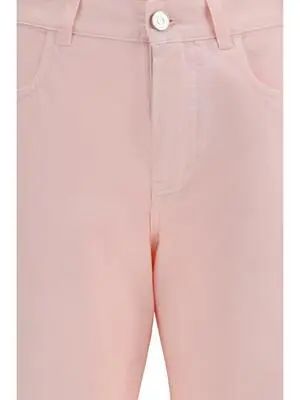 Alaïa Barrel Jeans - Pink