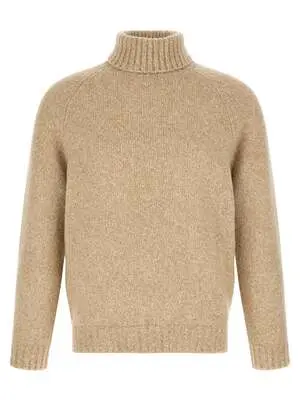 Brunello Cucinelli Raglan Sleeves Turtleneck Sweater - Cream