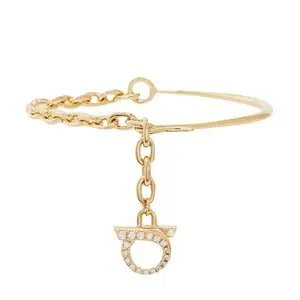 FERRAGAMO Gancini Bracelet - Gold