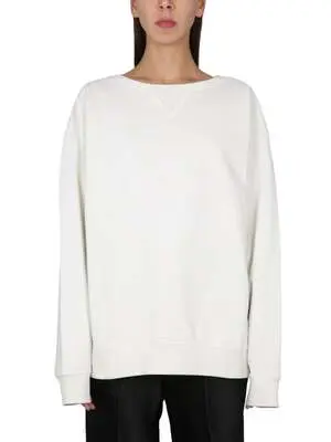 MAISON MARGIELA Crewneck Sweatshirt - White