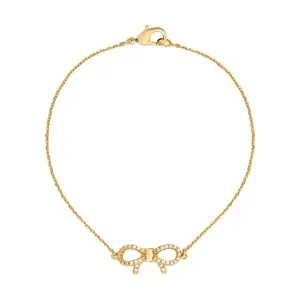 FERRAGAMO Vera Bow Bracelet - Gold
