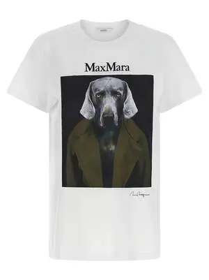 Max Mara Mxmcalca' T-shirt - White