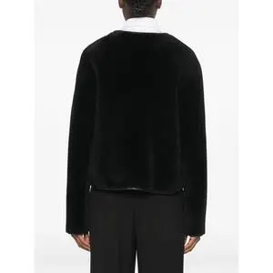 BLAZÉ MILANO Jackets Faux Fur & Shearling Jackets - Black