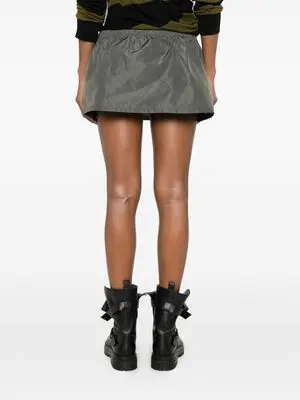 Miu Miu Logo Mini Skirt
