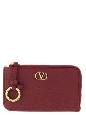 Valentino Garavani Vlogo Signature' Cardholder - Multicolor