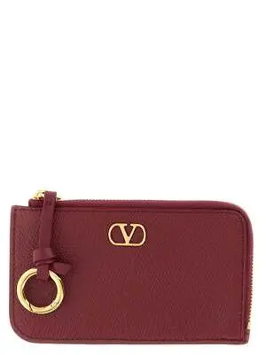 Valentino Garavani Vlogo Signature' Cardholder - Multicolor
