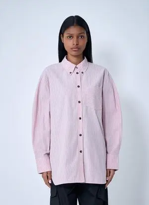 GANNI Stripe Shirt
