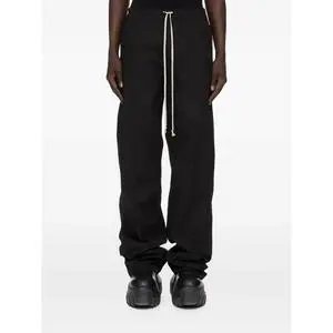 Rick Owens Rick Owens Black Trousers - Regular & Straight-Leg Trousers Men Black