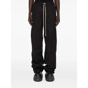 Rick Owens Straight Leg Trousers - Black