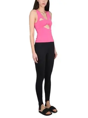 AMBUSH Cut Out Detail Tank Top - Pink