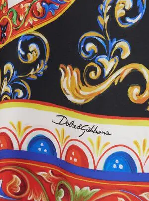 Dolce & Gabbana Silk Halter Top