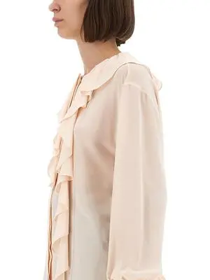 Alexander McQueen Shirt With Ruffles