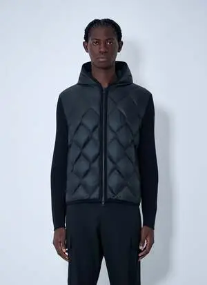 Moncler Quilted Jacket - Black