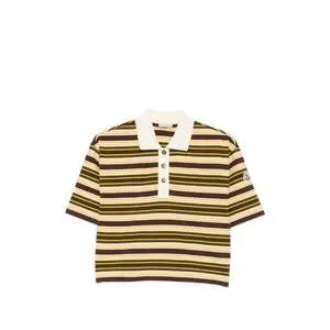 Moncler Tops Polo Tops - Brown