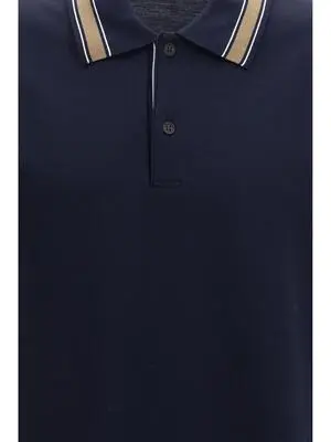 FERRAGAMO Cotton Piqué Polo Shirt