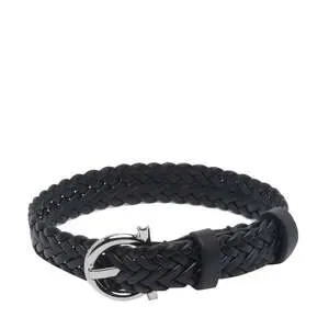 FERRAGAMO Gancini Bracelet - Black