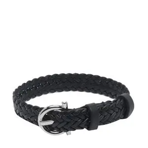 FERRAGAMO Gancini Bracelet - Black
