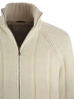 Brunello Cucinelli Cashmere Knit Down Jacket