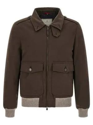 Brunello Cucinelli Waterproof Bomber Jacket