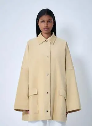 TOTEME Shirt Jacket - Cream