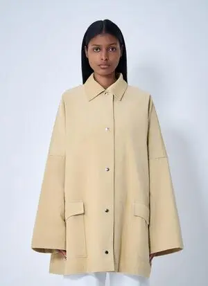 TOTEME Shirt Jacket - Cream