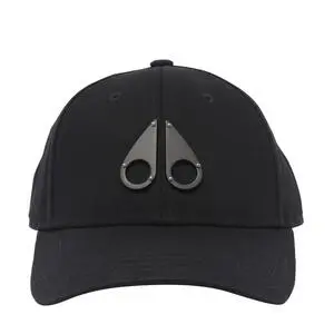 Moose Knuckles Logo Icon Baseball Cap - Black