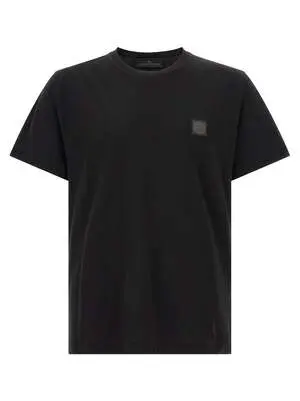 Stone Island Badge Ghost' T-shirt - Black