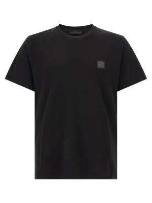 Stone Island Badge Ghost' T-shirt - Black
