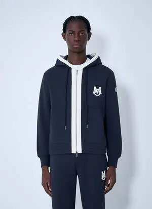Moncler Zip-up Hoodie - Blue