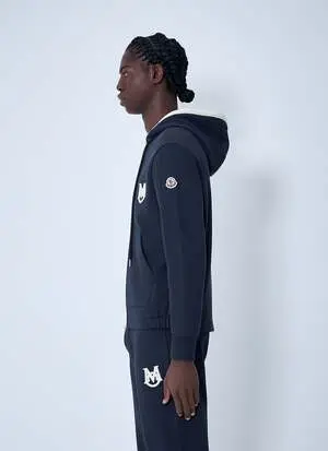 Moncler Zip-up Hoodie - Blue