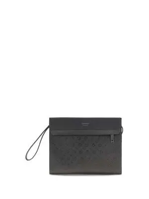 FERRAGAMO Monogram Pouch - Black