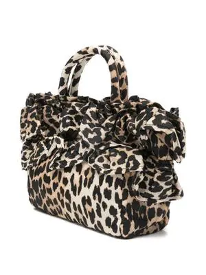 GANNI Nylon Mini Tote Bag - Multicolor