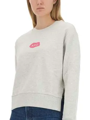 A.p.c. Sweatshirt With Logo