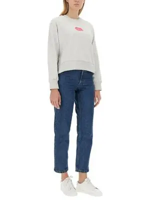 A.p.c. Logo Sweatshirt - Gray
