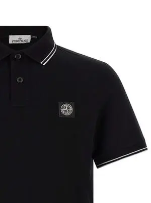 Stone Island 2200010' Polo Shirt - Black