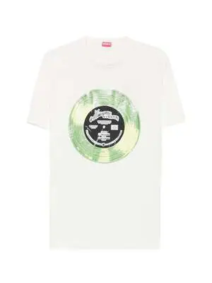 Kenzo Sounds T-shirt With Graphic Print - White